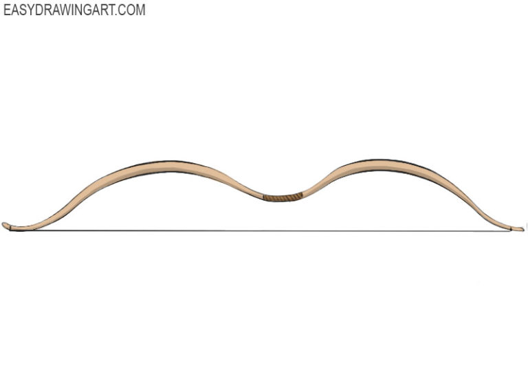 How to Draw a Bow - Easy Drawing Art