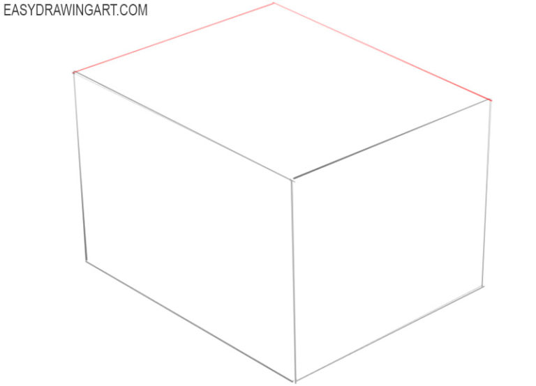 How to Draw a Box - Easy Drawing Art