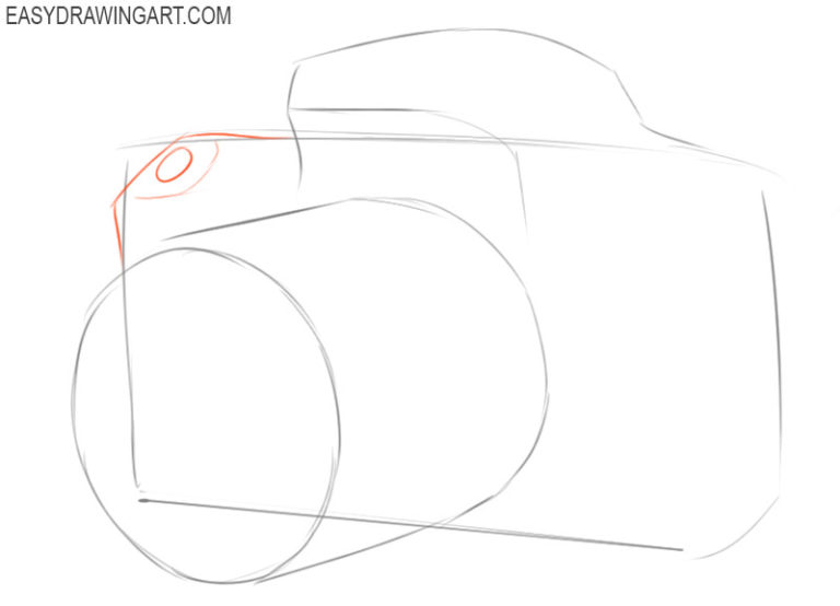 How to Draw a Camera - Easy Drawing Art