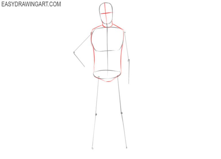 How to Draw a Football Player - Easy Drawing Art