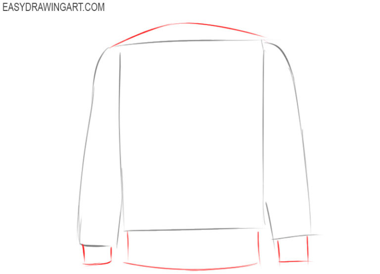 How to Draw a Jacket - Easy Drawing Art