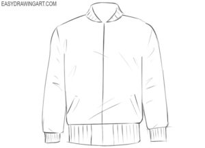 How to Draw a Jacket - Easy Drawing Art