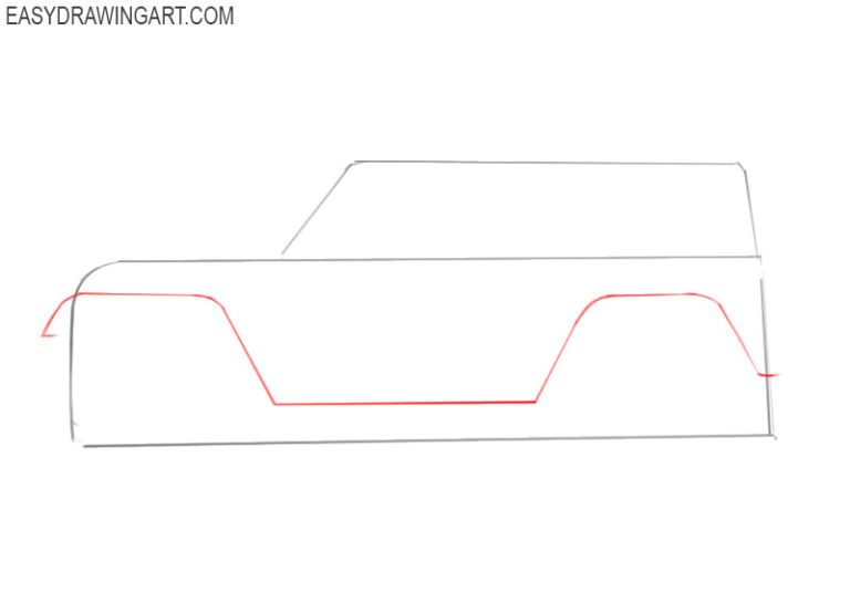 How to Draw a Jeep - Easy Drawing Art
