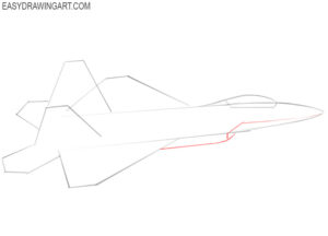 How to Draw a Jet - Easy Drawing Art