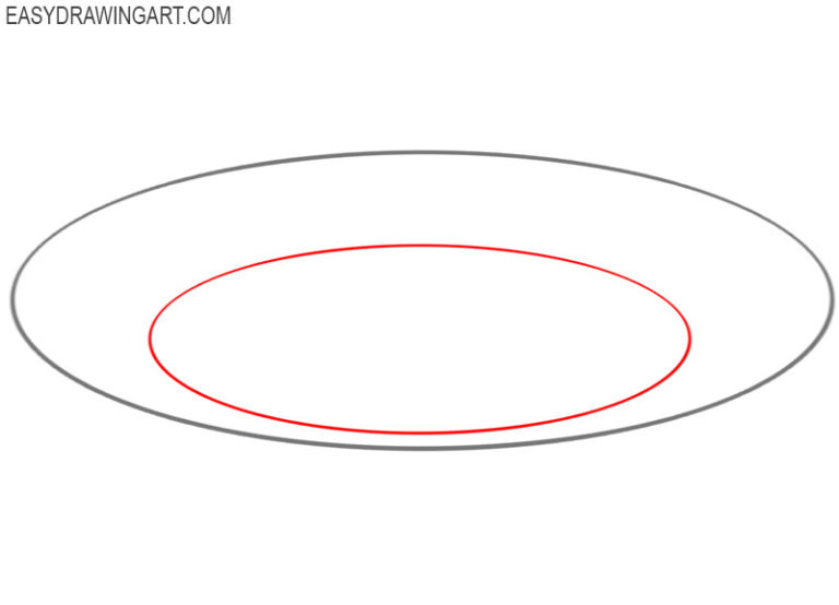 How to Draw a Plate - Easy Drawing Art