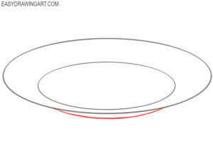How to Draw a Plate - Easy Drawing Art