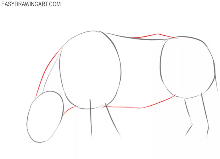 How to Draw a Rhinoceros - Easy Drawing Art How to Draw a Rhinoceros - Easy Drawing Art
