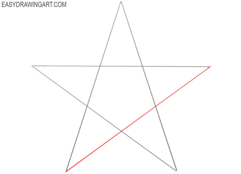 How to Draw a Star - Easy Drawing Art