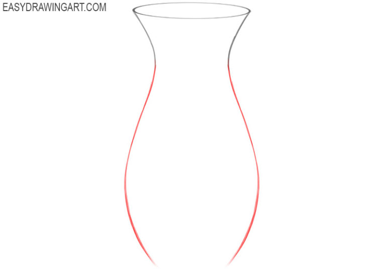 How to Draw a Vase - Easy Drawing Art