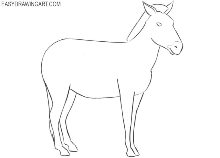 How to Draw a Zebra - Easy Drawing Art