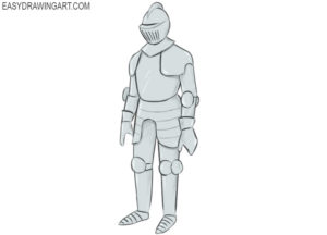 How to Draw Armor - Easy Drawing Art