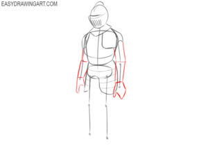 How to Draw Armor - Easy Drawing Art