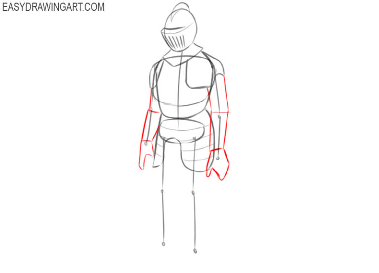 How to Draw Armor - Easy Drawing Art