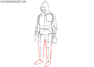 How to Draw Armor - Easy Drawing Art