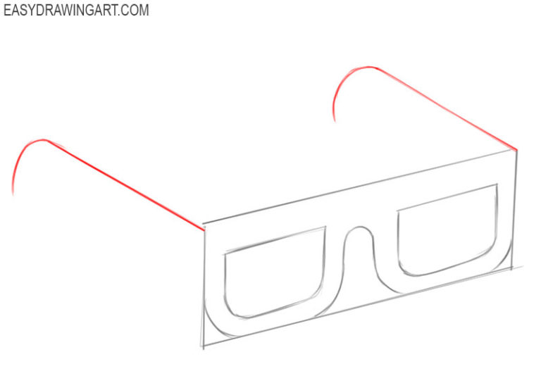 How to Draw Glasses - Easy Drawing Art