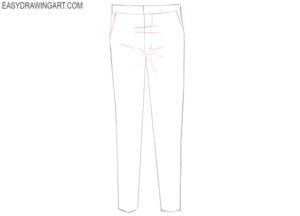 How to Draw Pants - Easy Drawing Art