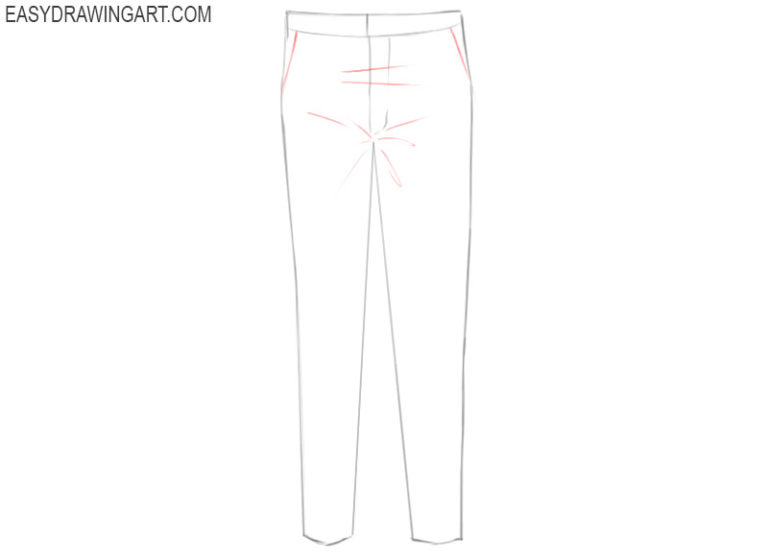 How to Draw Pants - Easy Drawing Art