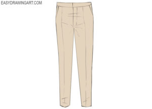 How to Draw Pants - Easy Drawing Art