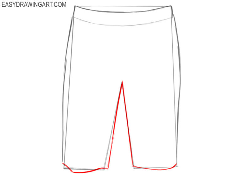 How to Draw Shorts - Easy Drawing Art
