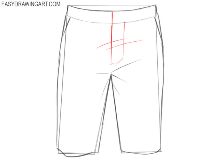 How to Draw Shorts - Easy Drawing Art