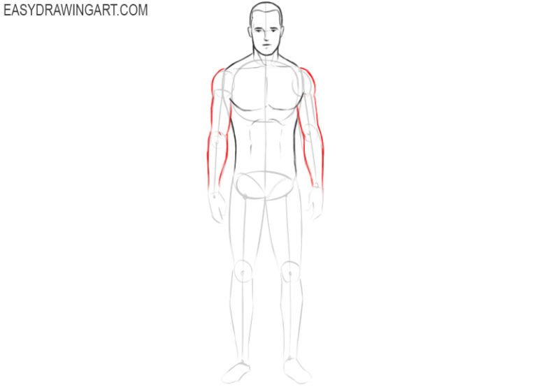 How to Draw a Body - Easy Drawing Art