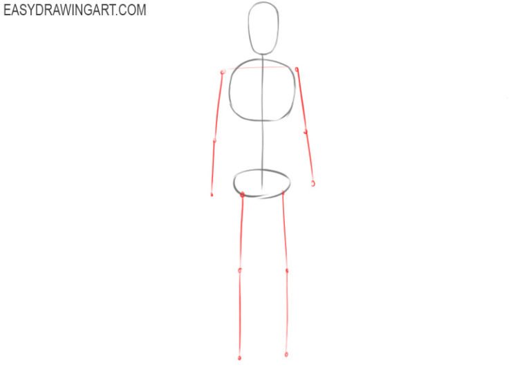 How to Draw a Body - Easy Drawing Art