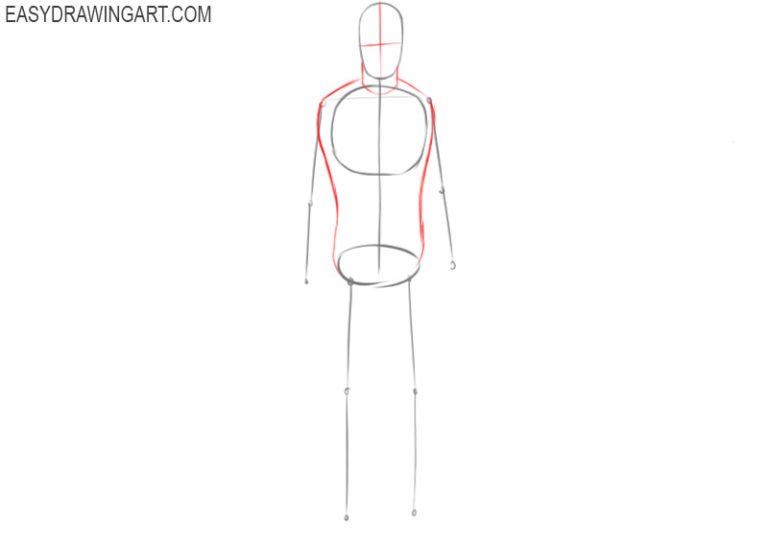 How to Draw a Body - Easy Drawing Art