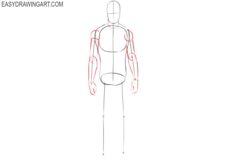 How to Draw a Body - Easy Drawing Art