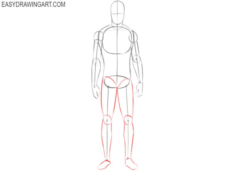 How to Draw a Body - Easy Drawing Art