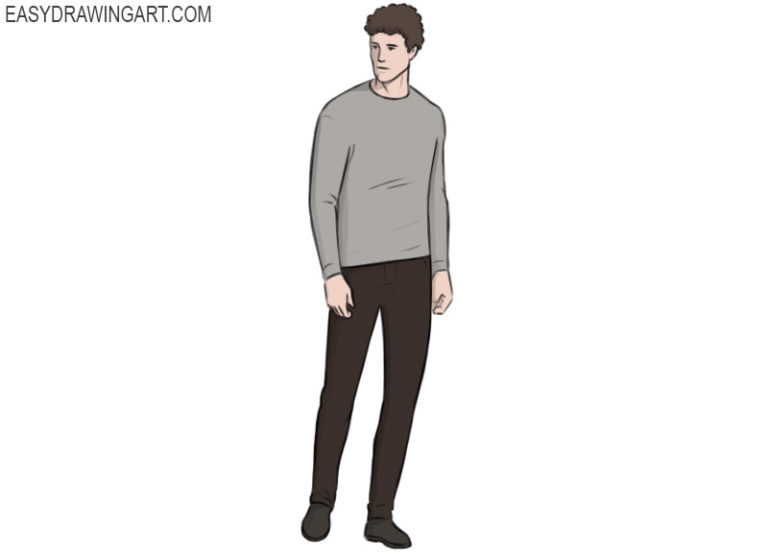 How to Draw a Person - Easy Drawing Art