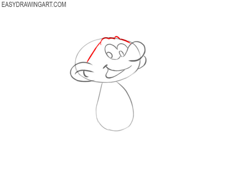 How to Draw a Smurf - Easy Drawing Art