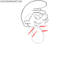 How to Draw a Smurf - Easy Drawing Art