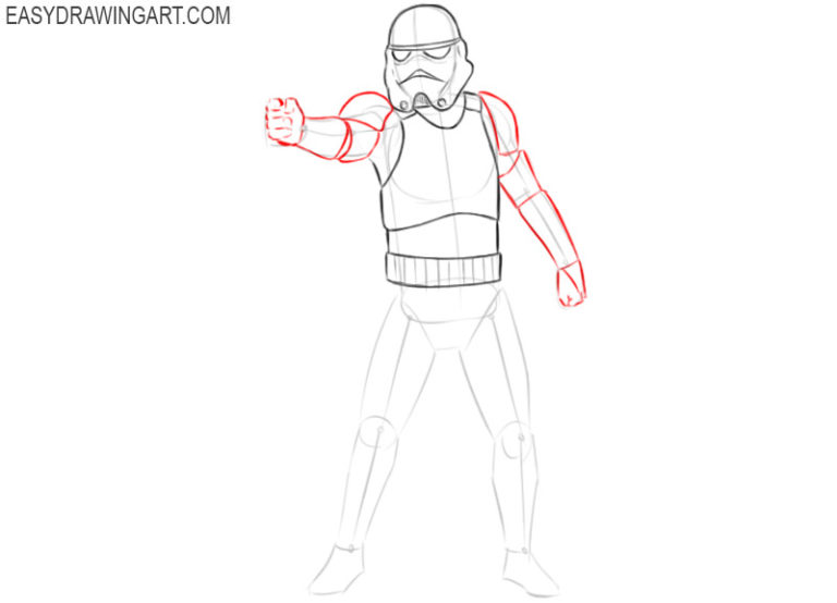 How to Draw a Stormtrooper - Easy Drawing Art