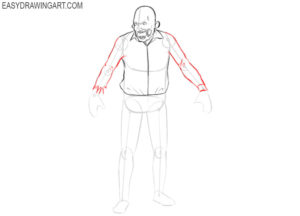 How to Draw a Zombie - Easy Drawing Art