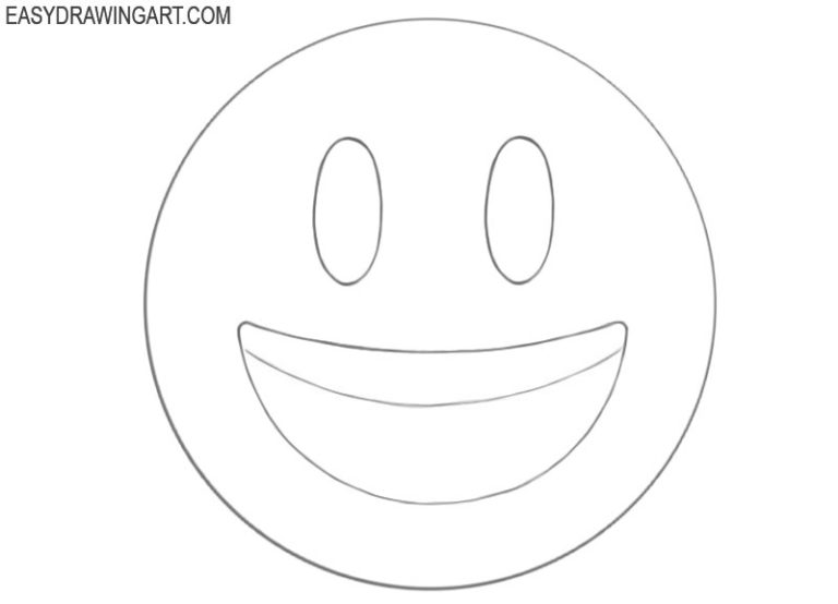 How to Draw an Emoji - Easy Drawing Art