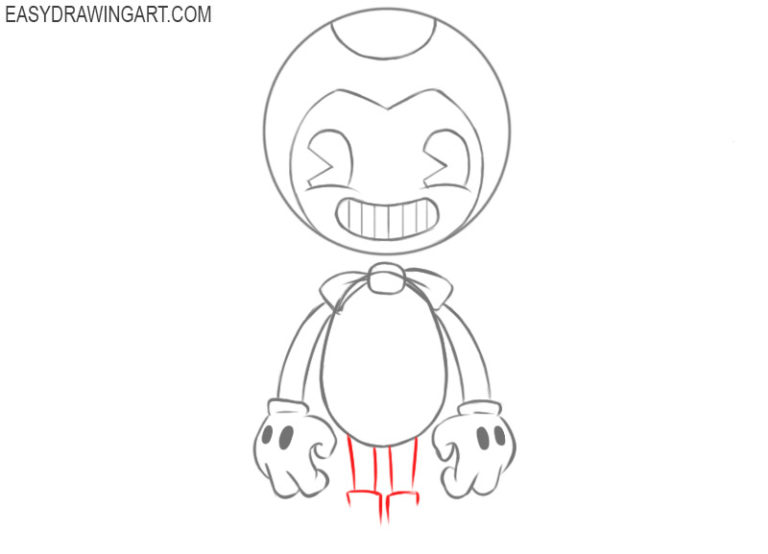 How to Draw Bendy - Easy Drawing Art