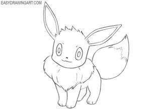 How to Draw Eevee - Easy Drawing Art