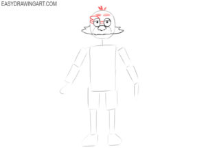 How to Draw Foxy - Easy Drawing Art