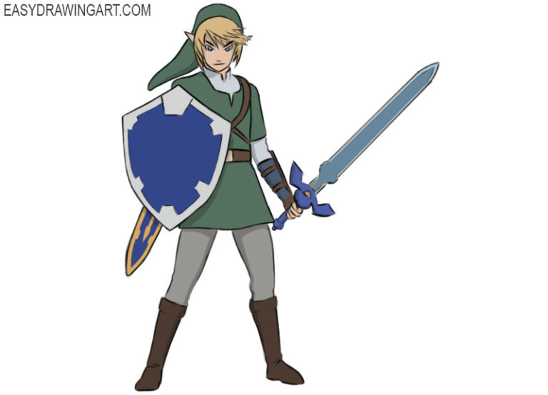 How to Draw Link - Easy Drawing Art