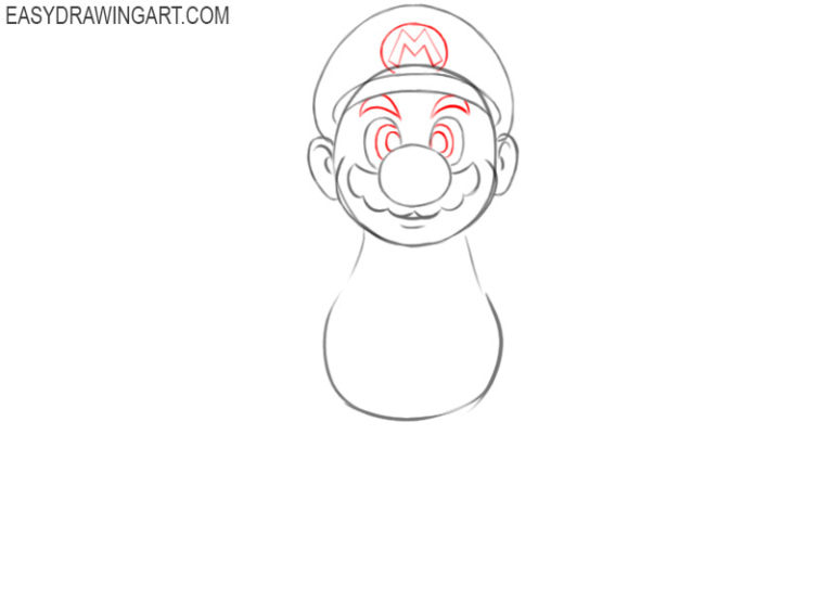 How to Draw Mario - Easy Drawing Art