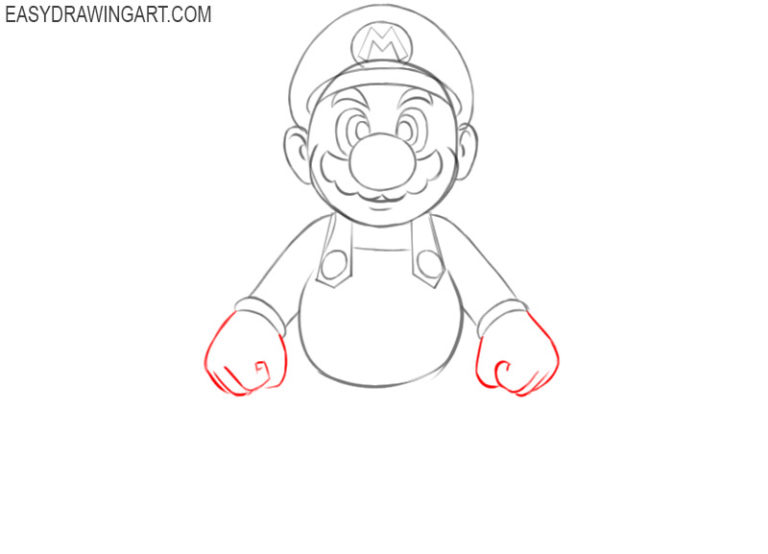 How to Draw Mario - Easy Drawing Art