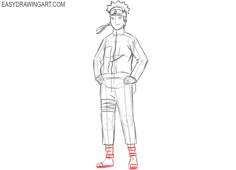 How to Draw Naruto - Easy Drawing Art