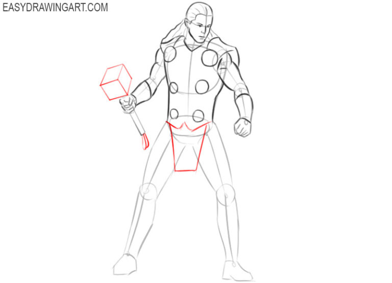 How to Draw Thor - Easy Drawing Art