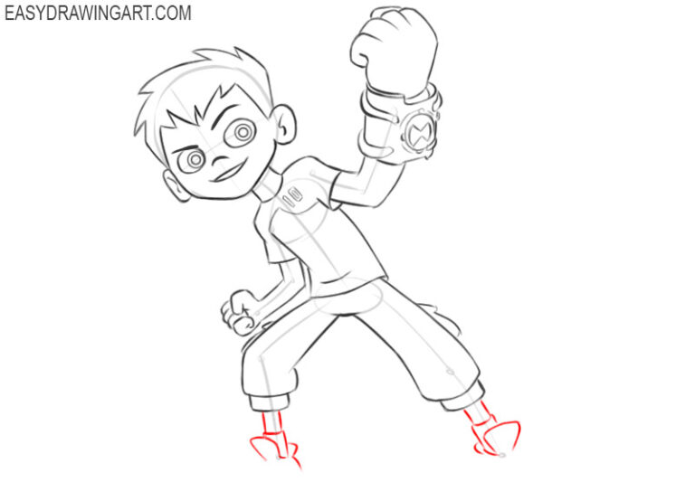 How to Draw Ben 10 - Easy Drawing Art