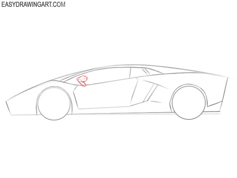 How to Draw a Lamborghini - Easy Drawing Art