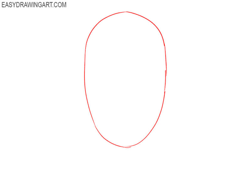 How to Draw a Female Head - Easy Drawing Art