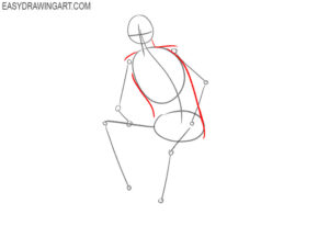 How to Draw a Sitting Person - Easy Drawing Art