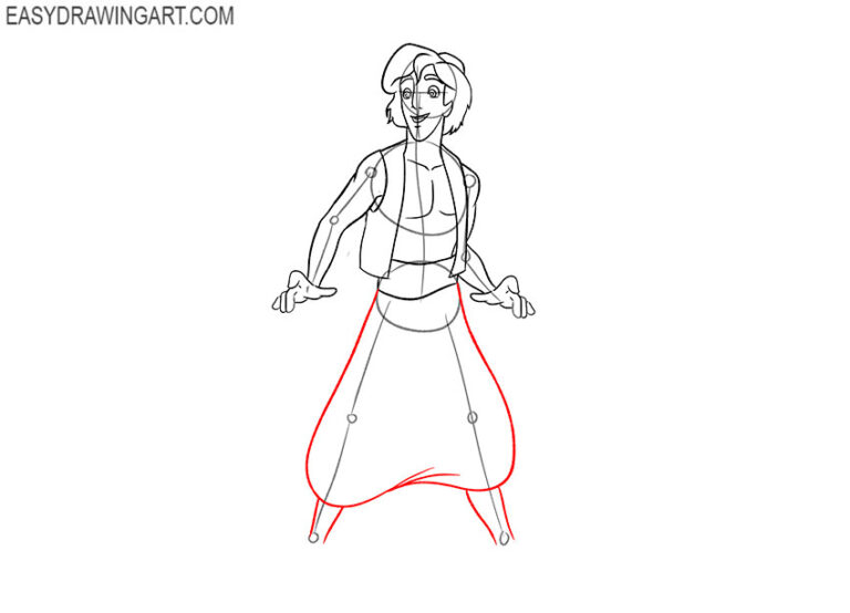 How to Draw Aladdin - Easy Drawing Art