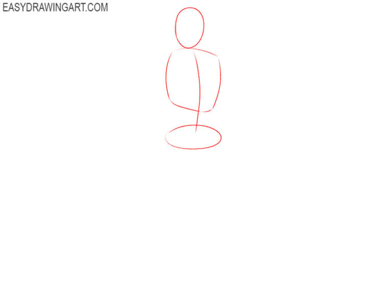 How to Draw an Old Lady - Easy Drawing Art