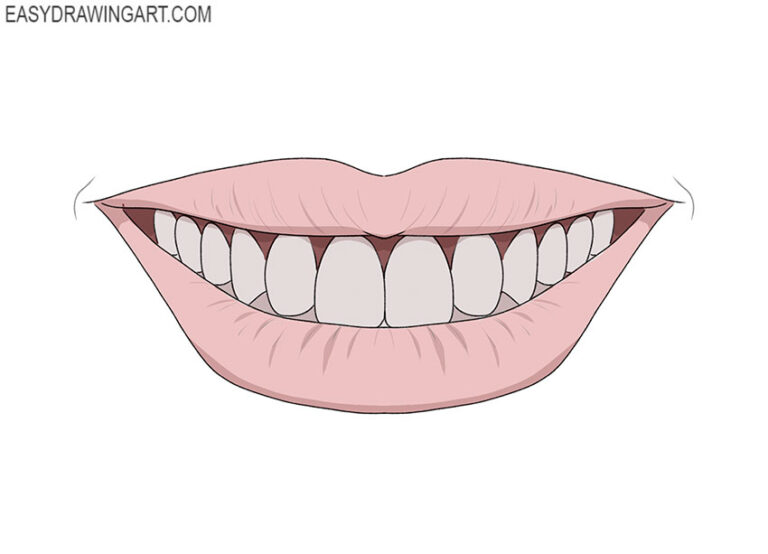 How to Draw Teeth - Easy Drawing Art